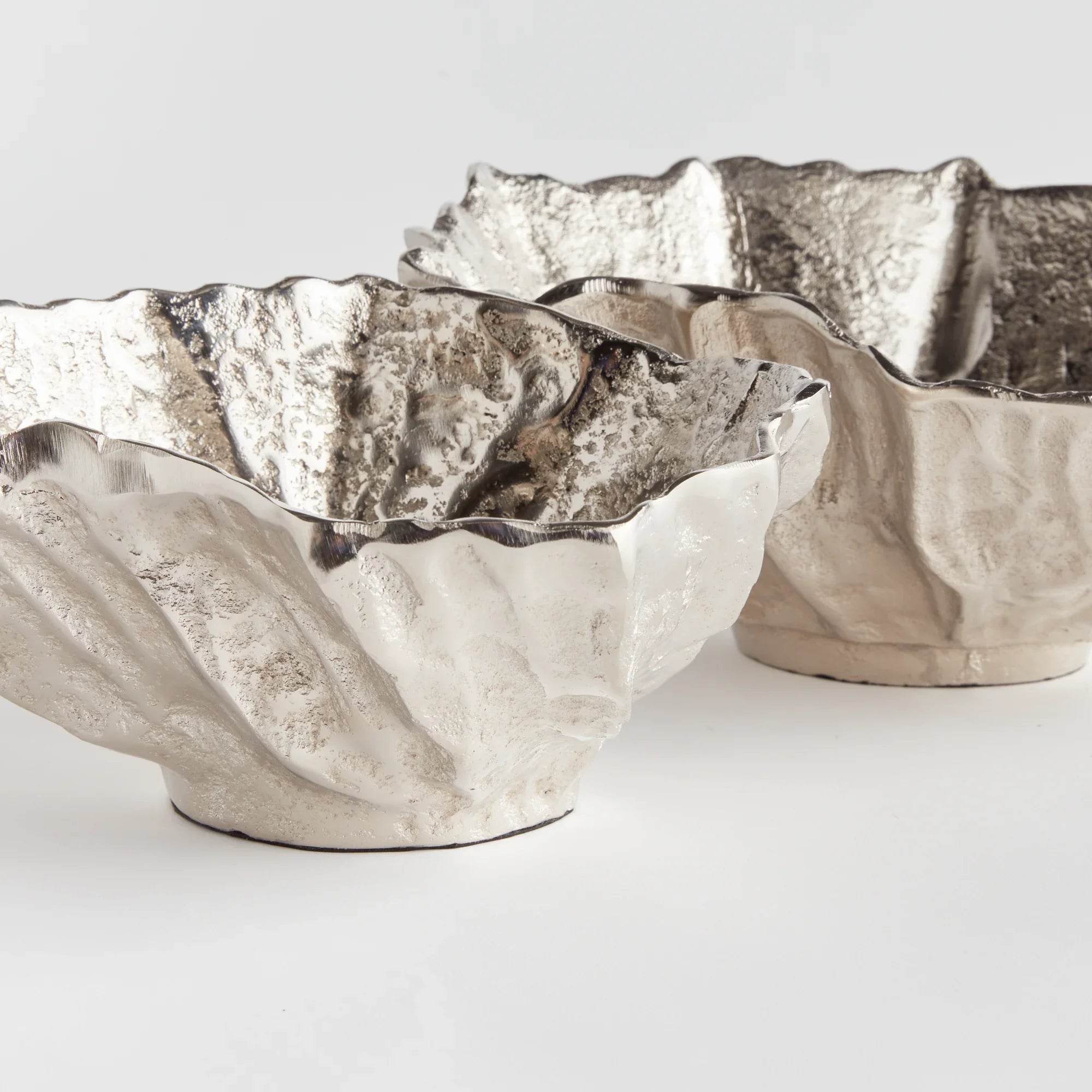 Silver Seashell Coastal Themed Bowls, Shop Now for Exclusive Deals ...