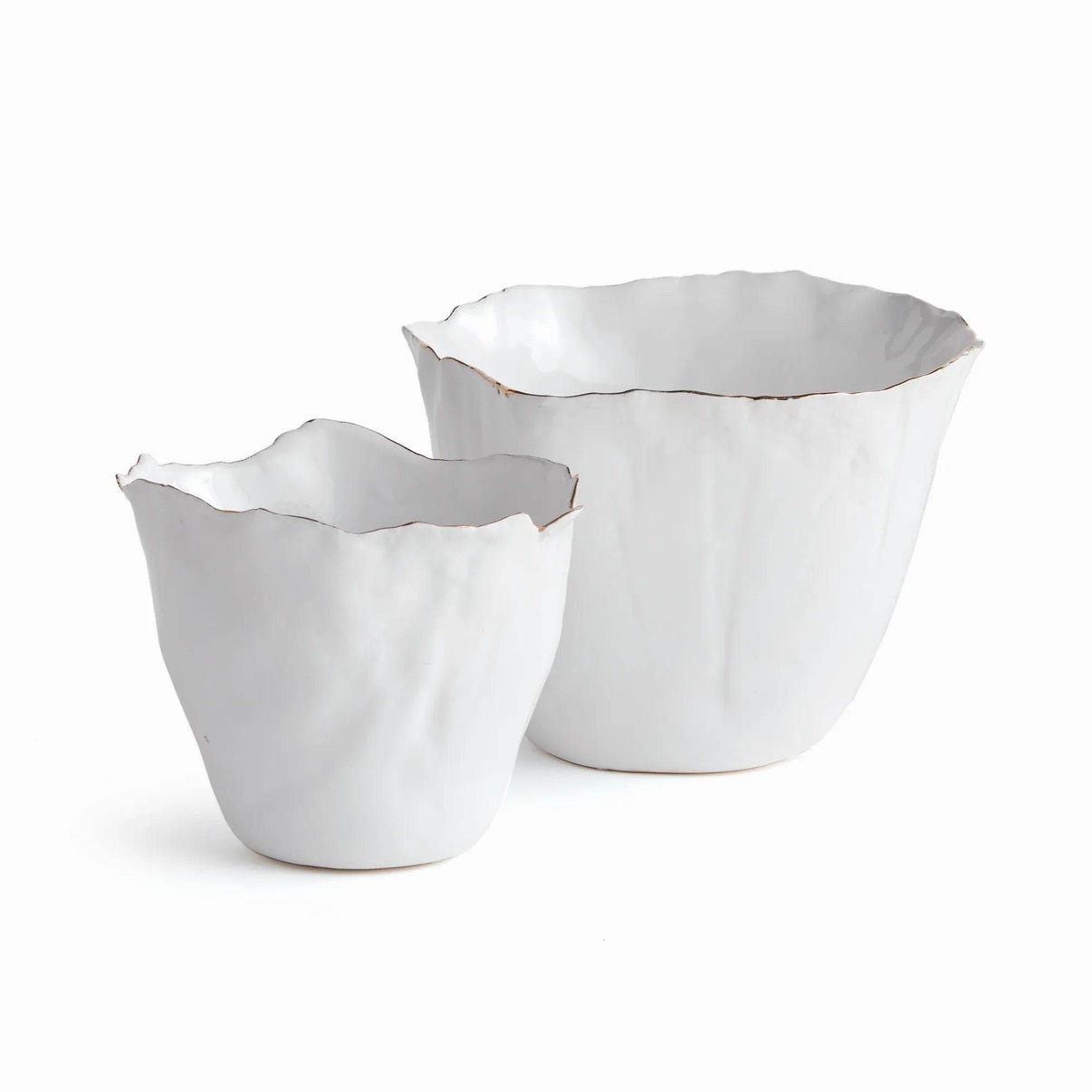 White Cachepots Planters, Shop Now for Exclusive Deals – Delamere Design